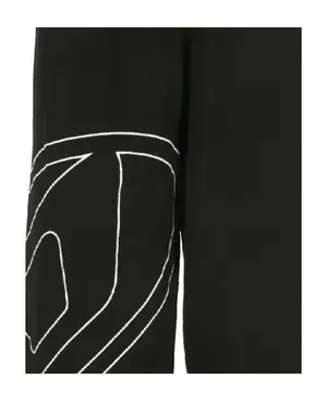 DIESEL® Oval-d Logo Embroidered Track Pants
