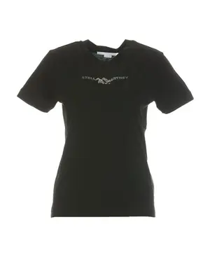 Stella McCartney Logo Printed Crewneck T-shirt