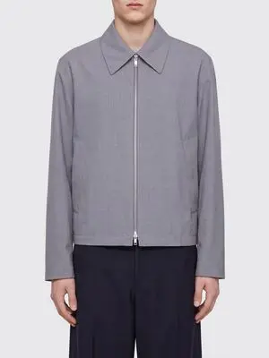JIL SANDER Poplin Zip-up Jacket - Gray