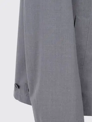 JIL SANDER Poplin Zip-up Jacket - Gray