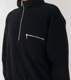 RIER Half-zip Fleece Sweatshirt