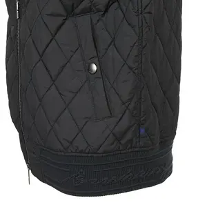 Burberry Quilted Zip-up Jacket - Black