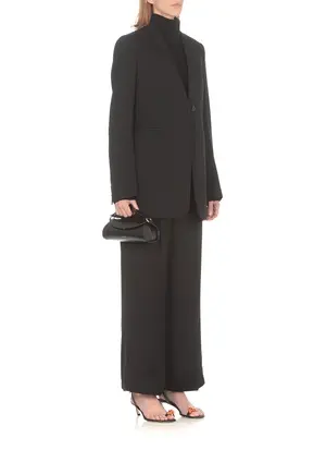 JIL SANDER Cashmere Roll-neck Jumper - Black