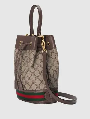 Gucci Ophidia Small Bucket Bag - Beige/ebony