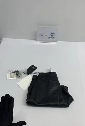 Max Mara Leather Shorts