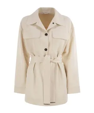 Brunello Cucinelli Belted Jacket - No