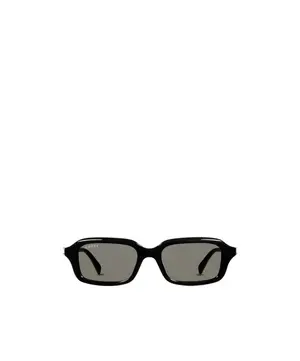 Gucci Rectangular Frame Sunglasses - Bright Black
