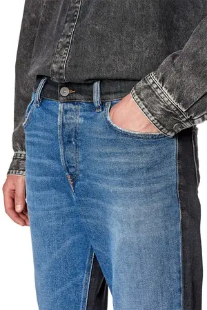 DIESEL® 1995 D-sark Mid-rise Straight-leg Jeans - Blue