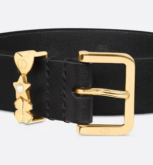 Dior Lucky Loop Belt With Cd Buckle And Charms