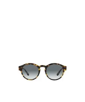 Giorgio Armani Tortoiseshell Logo Eyeglasses - Gray