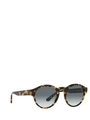 Giorgio Armani Tortoiseshell Logo Eyeglasses
