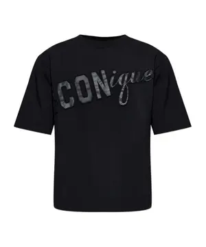 Dsquared2 Logo Patch Crewneck T-shirt