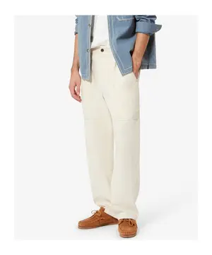 Isabel Marant Étoile Ilyan' Belted Cotton Pants - Off-white