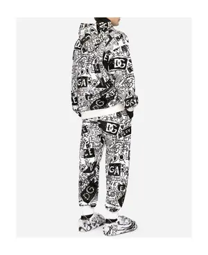Dolce & Gabbana Graphic-print Track Pants
