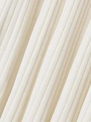 Zimmermann Ribbed Polo Mini Dress