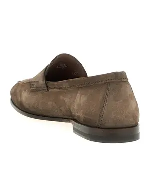 Santoni Carlo Slip-on Loafers - Brown