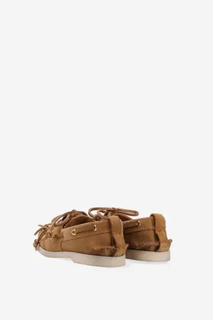 GOLDEN GOOSE Cruise Fringed Loafers - Brown