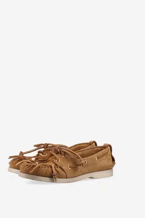 GOLDEN GOOSE Cruise Fringed Loafers - Brown