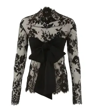 Zimmermann Lace Corset Bodice With Bow Detail
