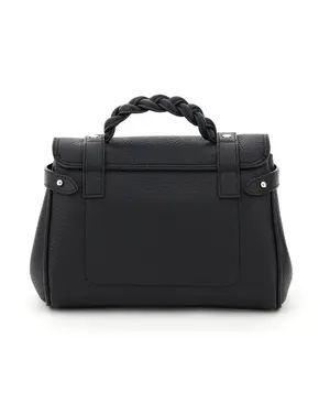 Mulberry Alexa Buckled Mini Crossbody Bag - Black