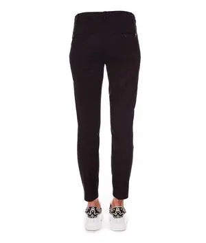 DONDUP Straight Leg Casual Pants - Black