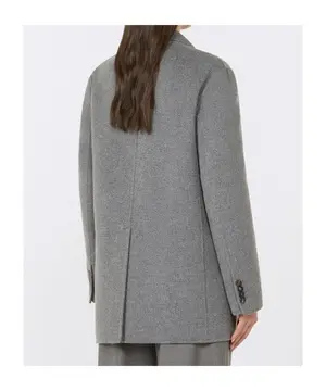 Max Mara Wool And Silk Double-cloth Blazer