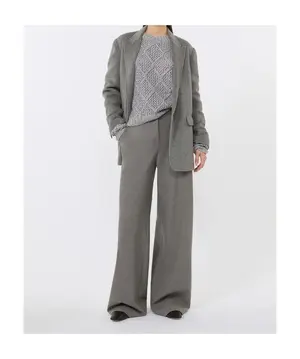Max Mara Wool And Silk Double-cloth Blazer