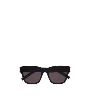 Saint Laurent Rectangular Frame Sunglasses - Black