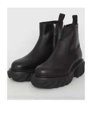 Off-White Tractor Motor Ankle Boots