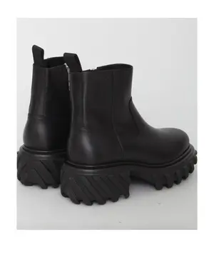 Off-White Tractor Motor Ankle Boots