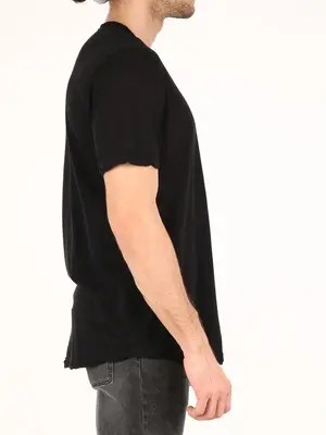 JAMES PERSE Ribbed Crewneck T-shirt