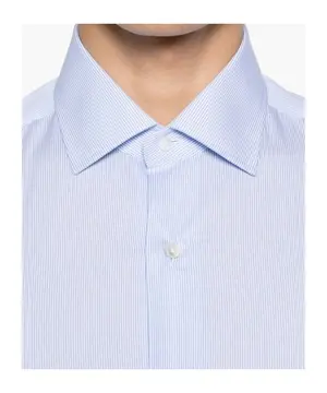 BARBA NAPOLI Long-sleeved Shirt - Light Blue