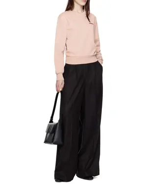 A.p.c. Virginie Logo Printed Shoulder Bag - Black