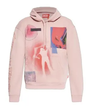 DIESEL® S-norm-hood-v1 Hoodie With Graphics - No
