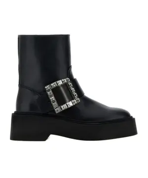 Roger Vivier Round Toe Boots For Women