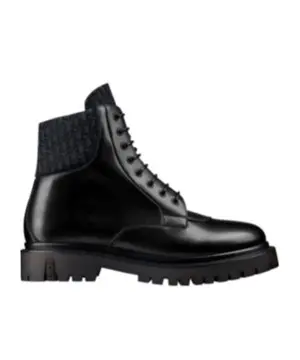 Dior Explorer Iii Lace Up Ankle Boots