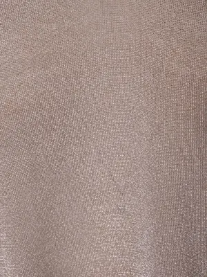 Fabiana Filippi Long Sleeve V-neck Jumper - Nude