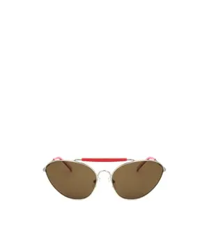 Dries Van Noten Full Frame Sunglasses - Brown