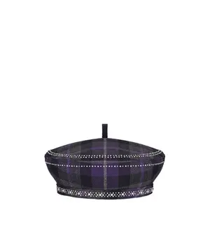 Dior Arty Check'n Beret - Black