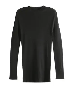 Rick Owens Long-sleeved Crewneck T-shirt