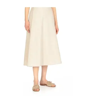 Hogan Square Toe Sandals With Tassel And Metal Logo Detail - Beige