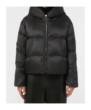 Max Mara Short Reversible Alpaca And Wool Padded Jacket