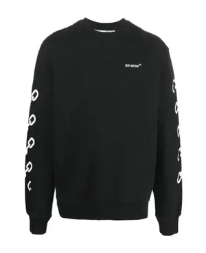 Off-white Crewneck Sweatshirts Hoodies For Men