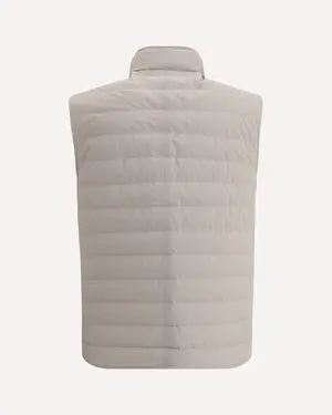 Brunello Cucinelli Quilted Zipped Gilet - Gray