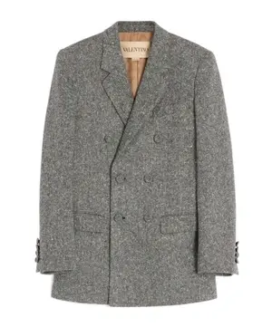 Valentino Garavani Double-breasted Long-sleeved Blazer