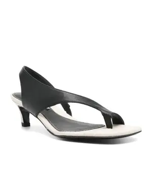 TOTEME 45mm Leather Slingback Sandals