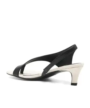 TOTEME 45mm Leather Slingback Sandals