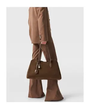 Stella McCartney Mid-rise Bootcut Trousers With Satin Pinstripe - Ocher