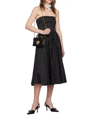Dolce & Gabbana Devotion Small Tote Bag - Black