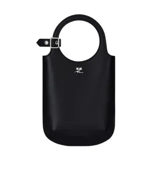 COURREGES Courrges Slim Holy Tote Bag - Black